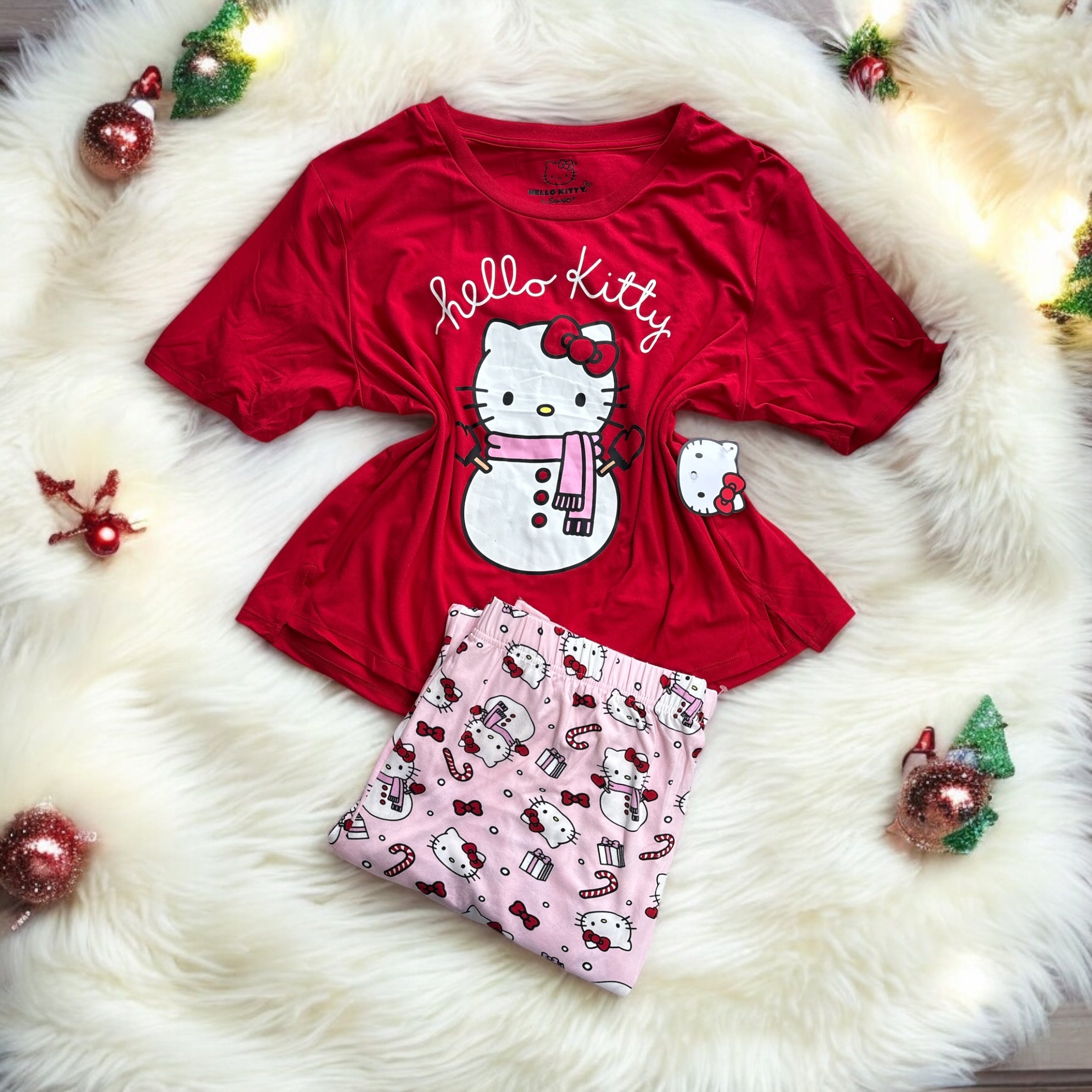 Pijama Hello Kitty roja/rosa – BGC Trends