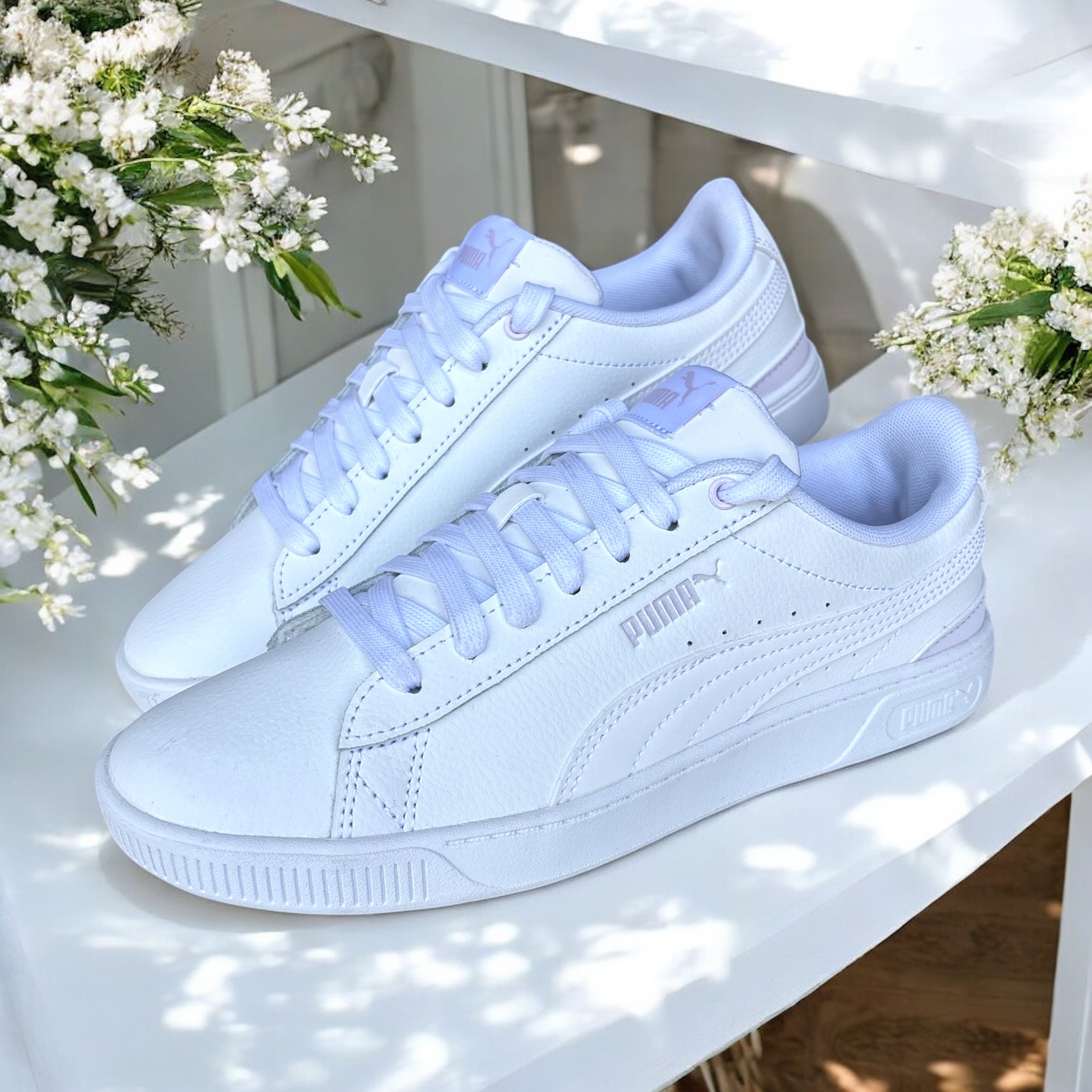 Tenis puma Blancos /lila – BGC Trends