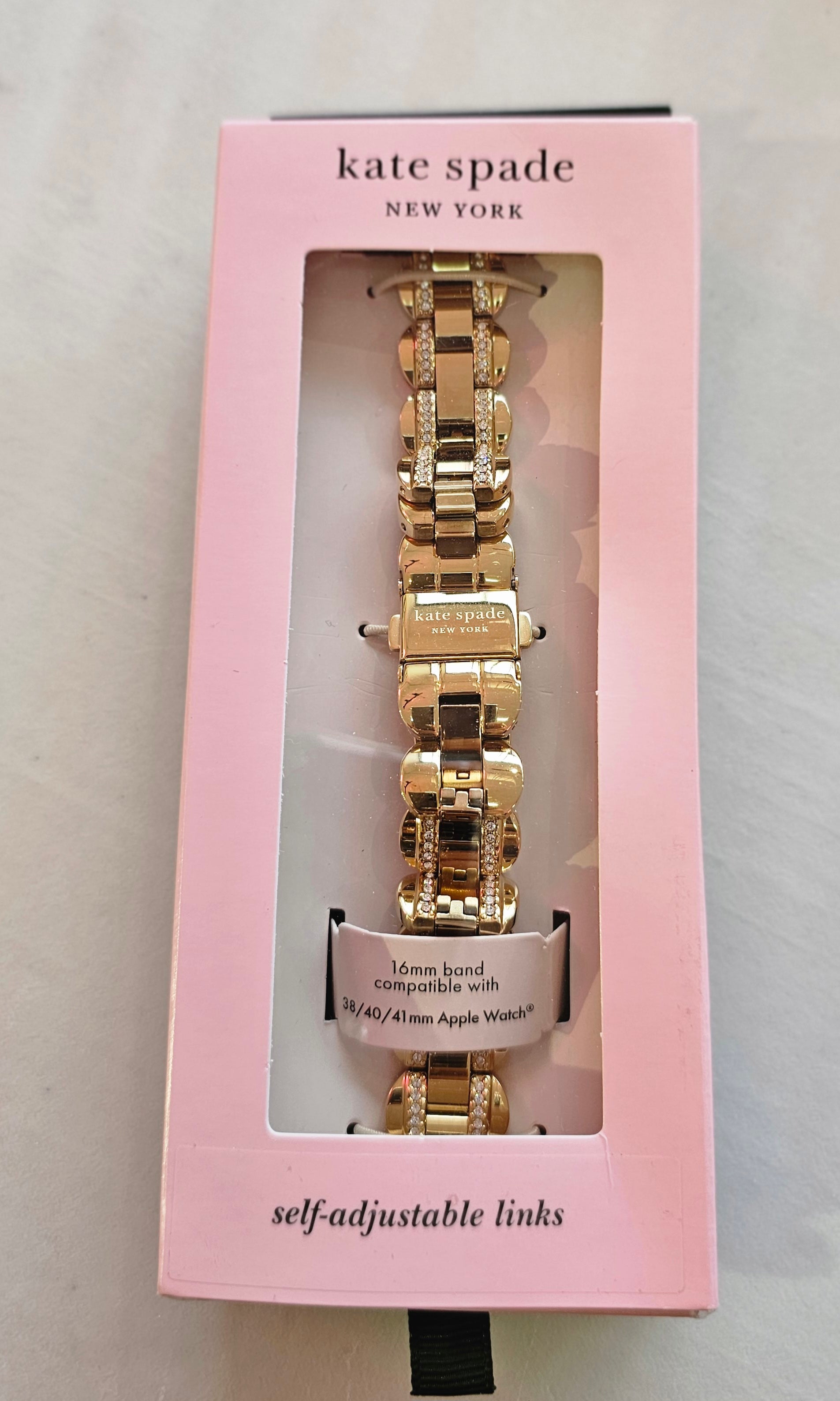 Kate spade Extensible para Apple watch dorado – BGC Trends